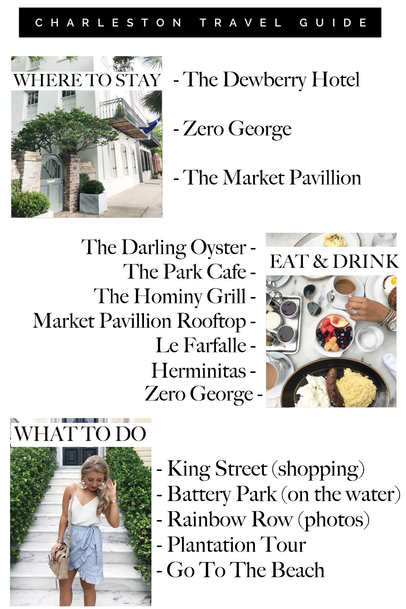 Charleston Travel Guide - LifetoLauren